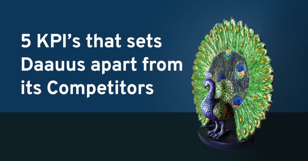 5 KPI’s that sets Daauus apart from its Competitors | Daauus - Daauus